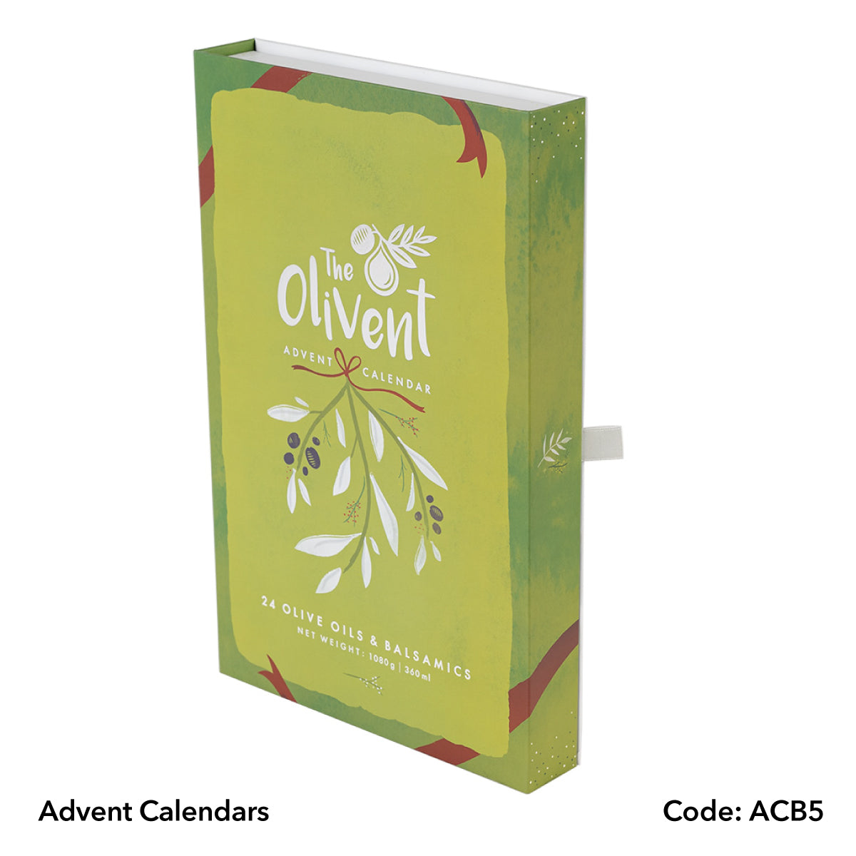 Kingston Olive Oil Rigid Drawer Advent Calendar (Blue & Green) – Luv2Pak