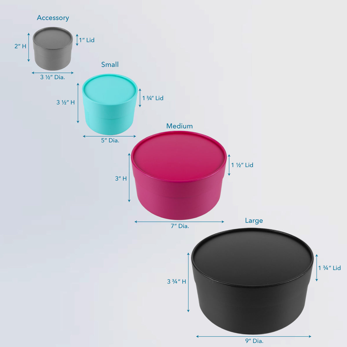 Mod Boxes | Rolled Edge | Rigid Gift and Flower Boxes – Luv2Pak