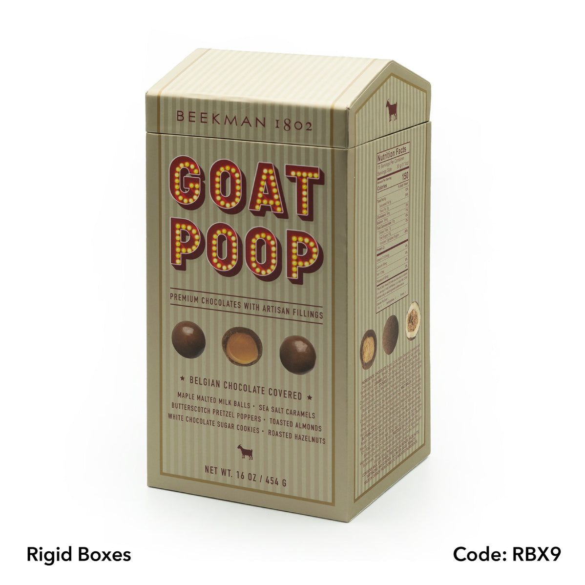 Goat Poop Rigid Gable Box – Luv2Pak