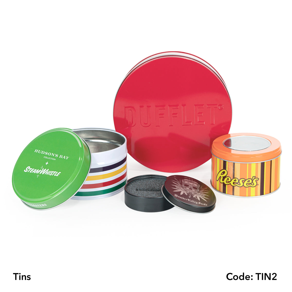 Round Tins – Luv2Pak