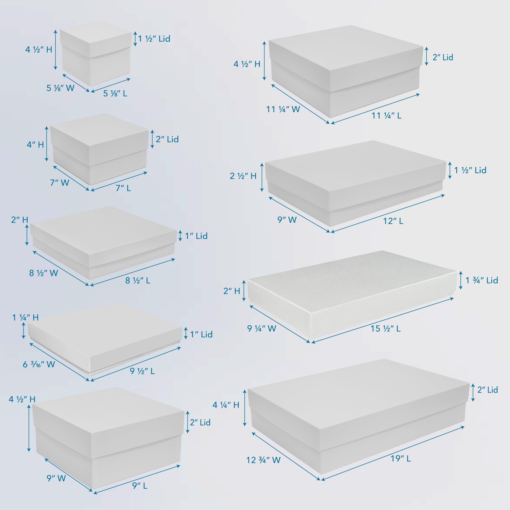 Rigid Setup Gift Boxes – Luv2Pak