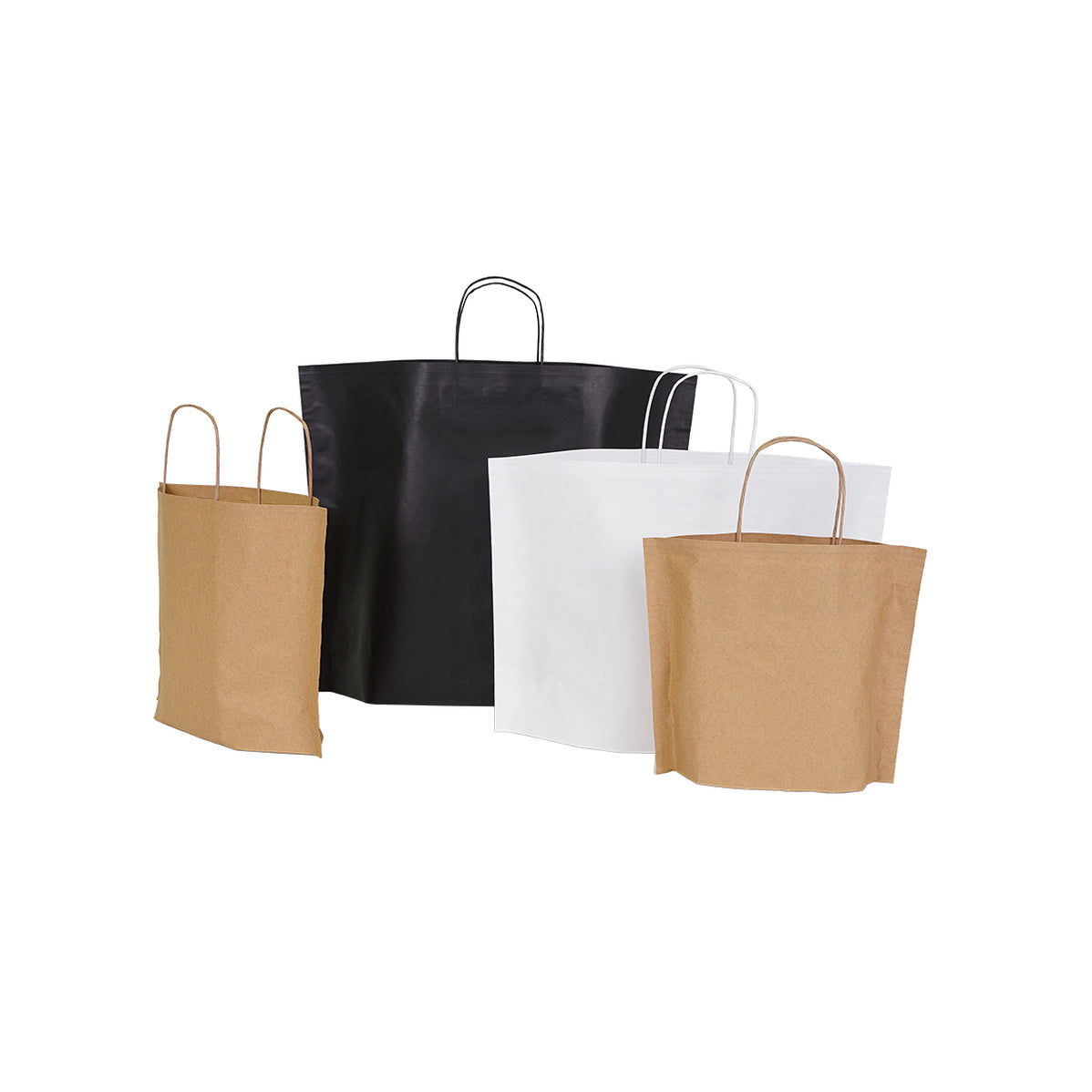 Totally Trim Paper Shopping Bags – Luv2Pak
